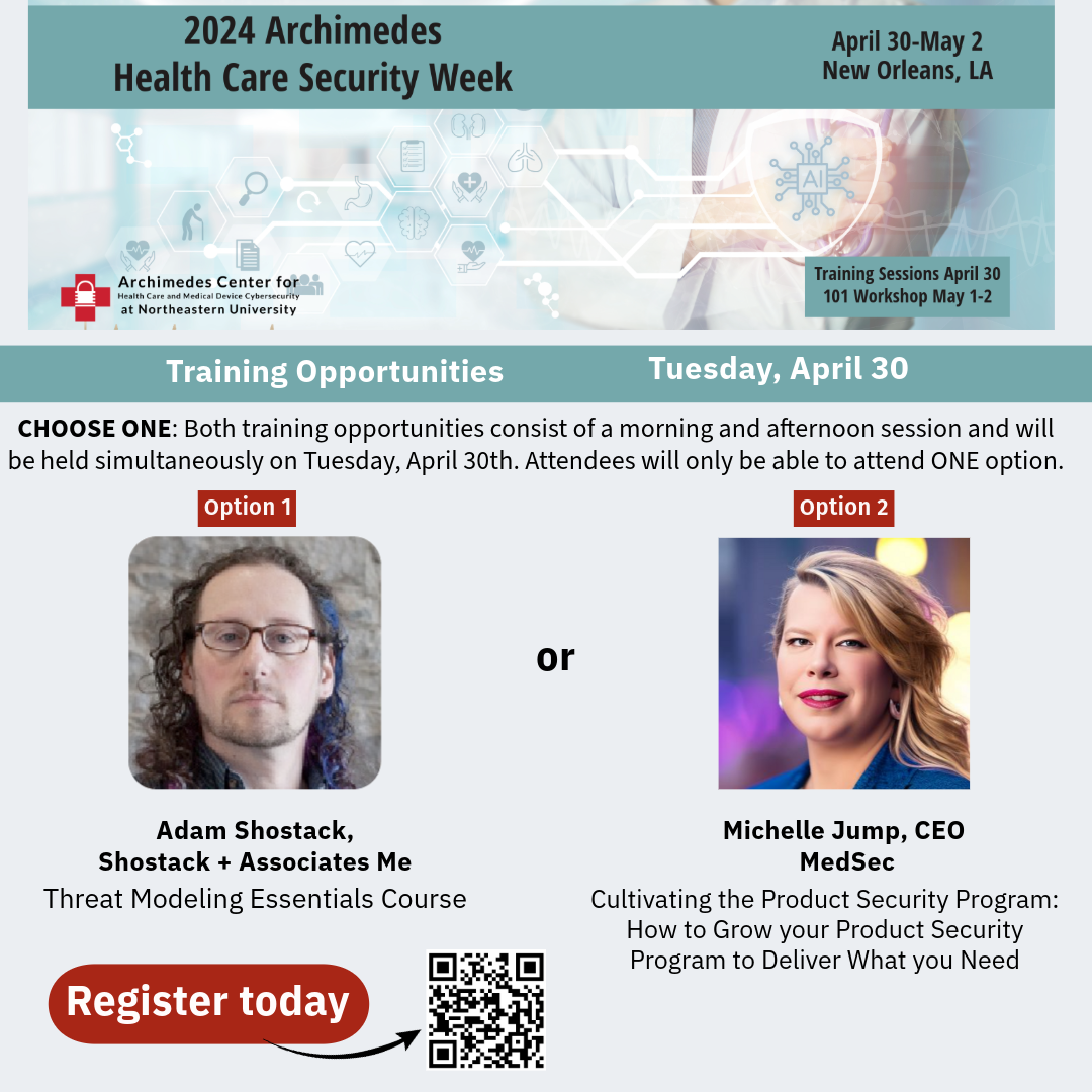 2024 Archimedes Health Care Security Week - Northeastern University ...