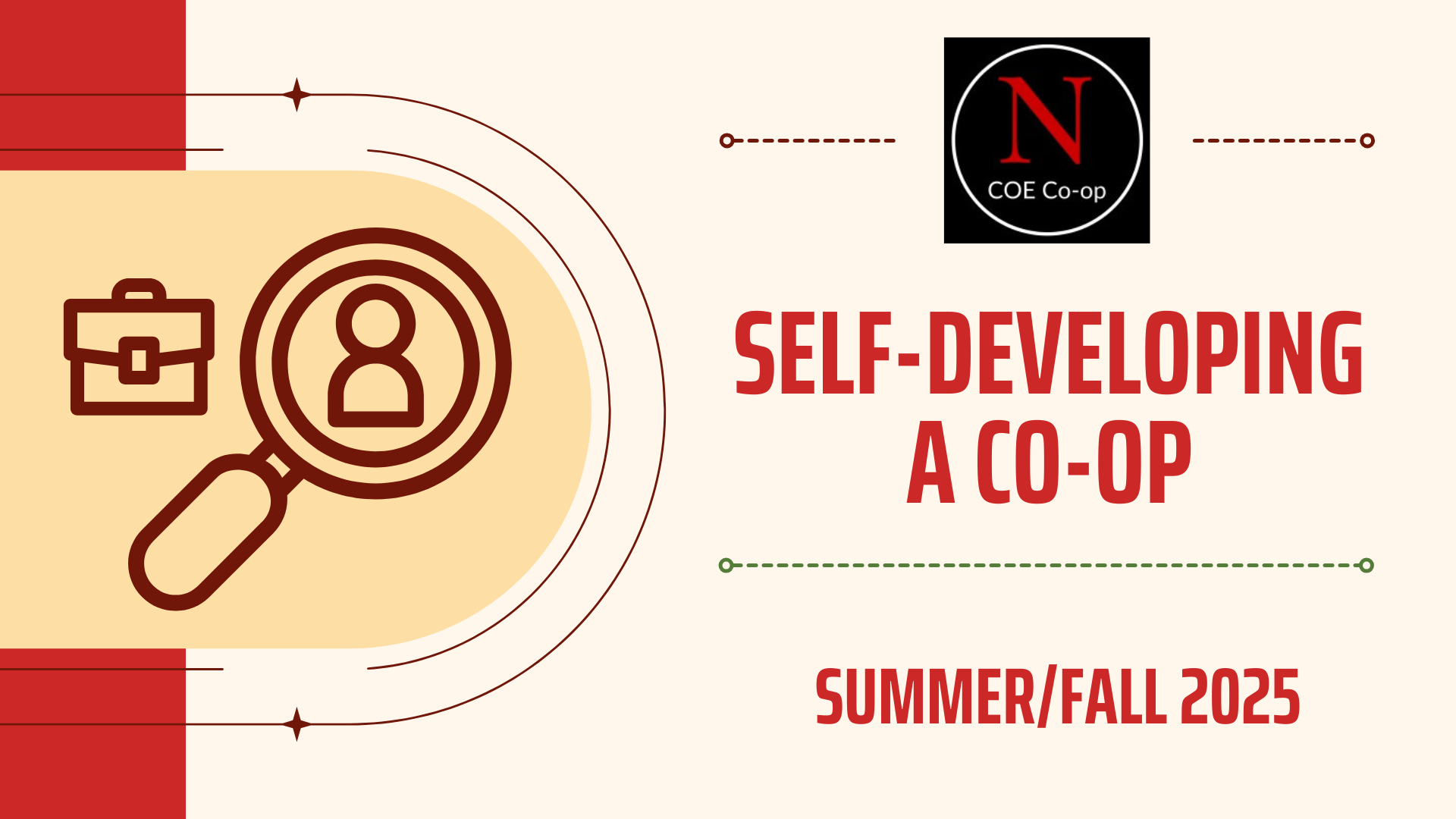 Self Developing a Co-op Workshop - Northeastern University College of ...