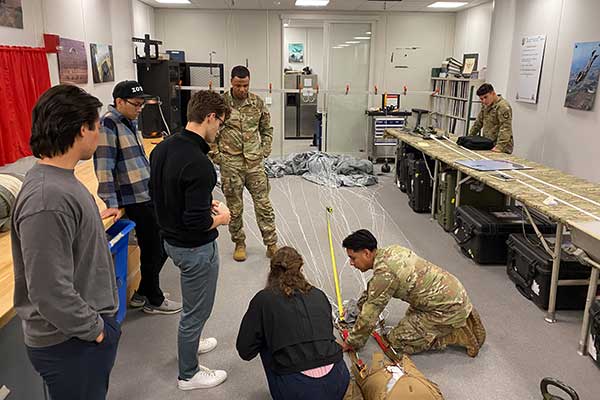 Industrial Engineering Capstone Team Modernizes Parachute Inspection ...